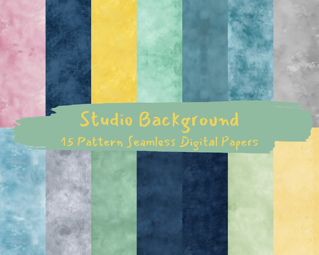 Studio Background Pattern Seamless Digital Papers - Printable Scrapbook ...