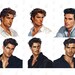 Italian Man Digital Printable Clipart Bundle in PNG Format Transparent ...