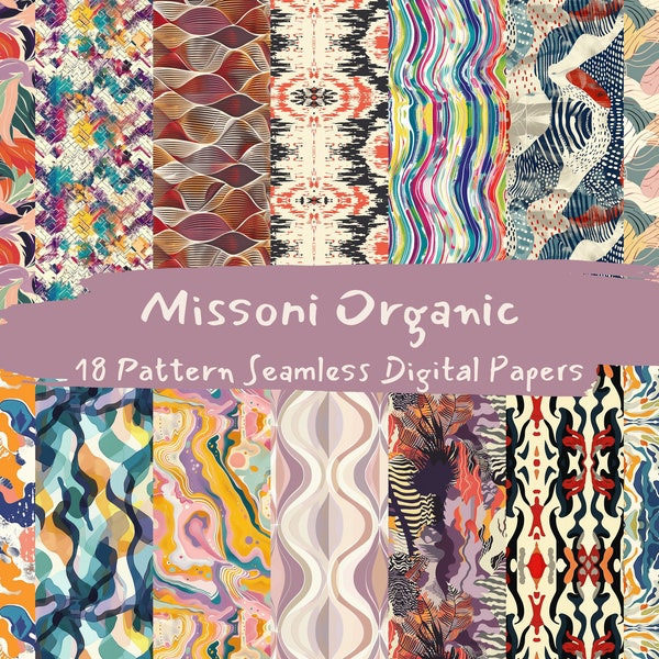 Missoni Pattern - Etsy