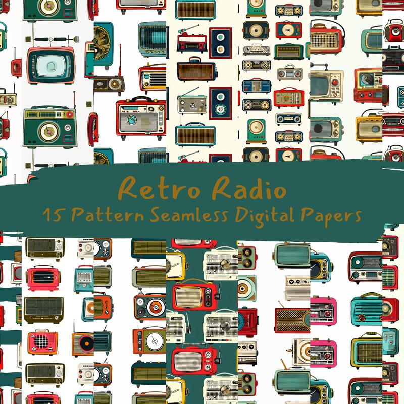 Old School Radio - Etsy