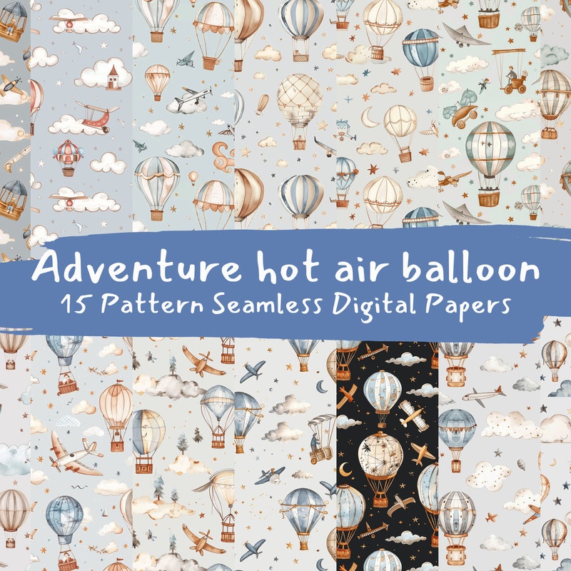 Balloon Pattern - Etsy