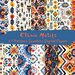 Ethnic Motifs Pattern Seamless Digital Papers - Printable Scrapbook ...