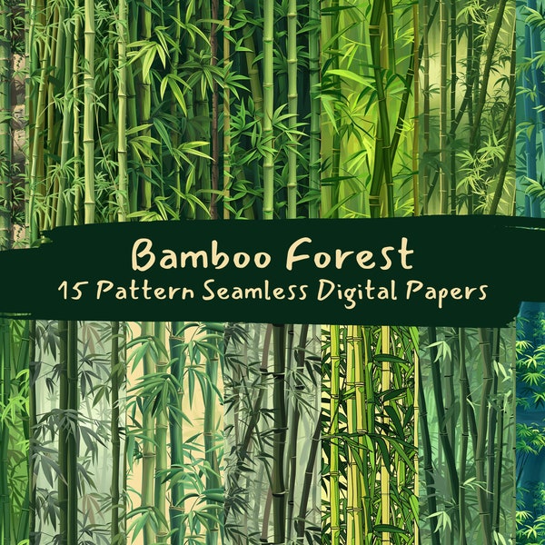 Bamboo and Paper - Etsy