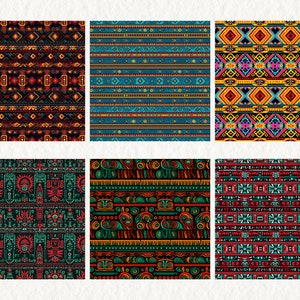 Peruvian Textiles Pattern Seamless Digital Papers - Tile Patterns ...