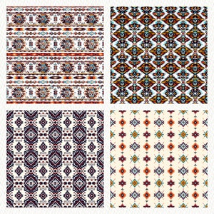 Indian Native American Pattern Seamless Digital Papers - Printable ...