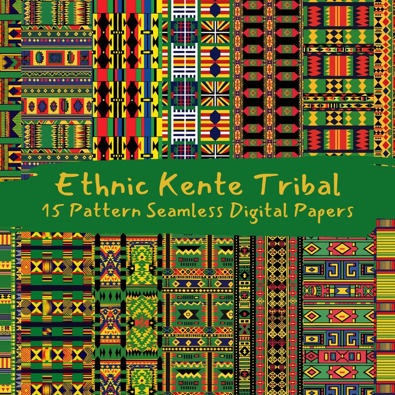 Printable Kente Patterns - Etsy