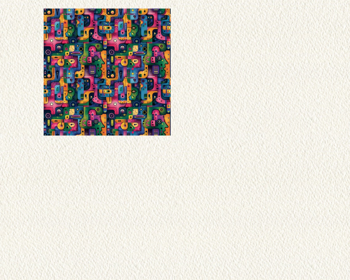 South African Zulu Pattern Seamless Digital Papers - Printable ...