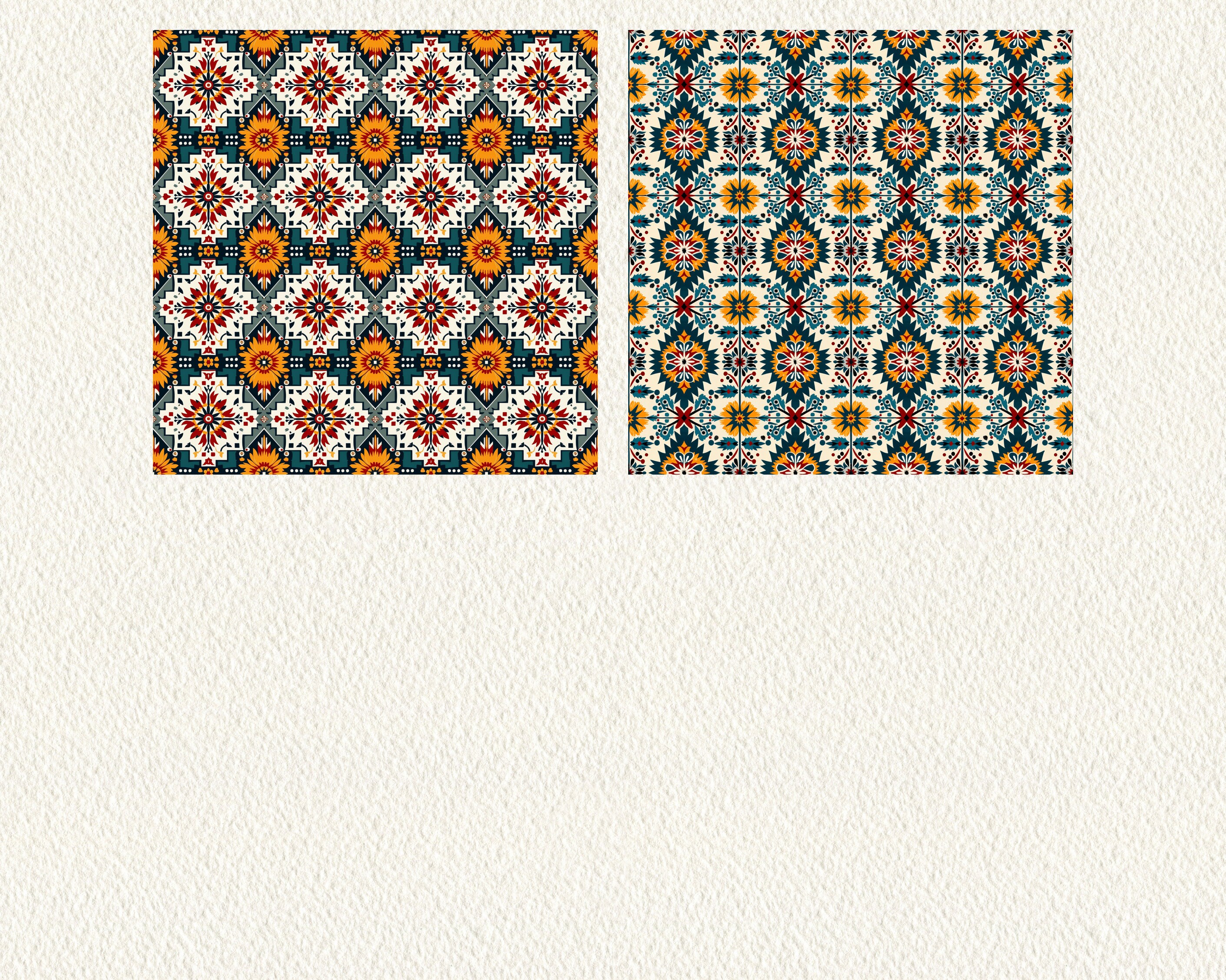 Balkan Style Pattern Seamless Digital Papers Printable Scrapbook Paper ...