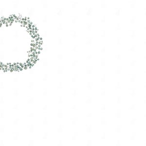 Leafy Green Wreaths Printable Clipart, Png Format, Transparent ...