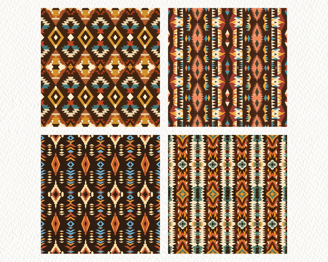 Vertical Eye Dazzler Pattern Seamless Digital Papers - Printable ...