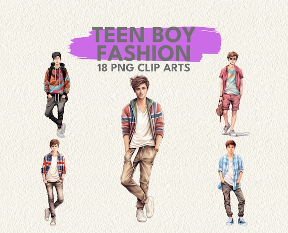 Boy Style Clipart Boys Fashion Looks PNG Transparent Images Free