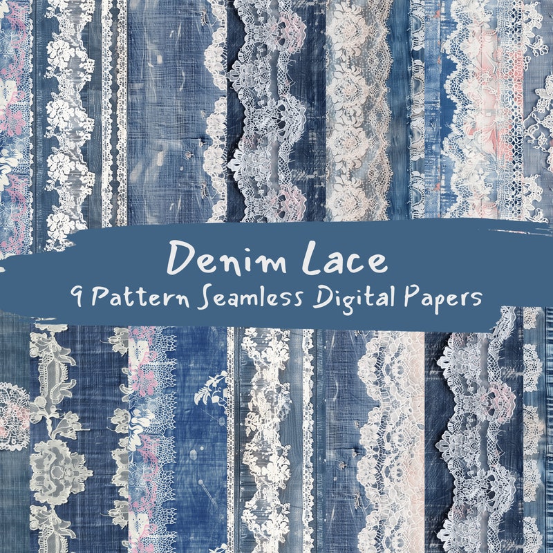 Denim and Lace - Etsy
