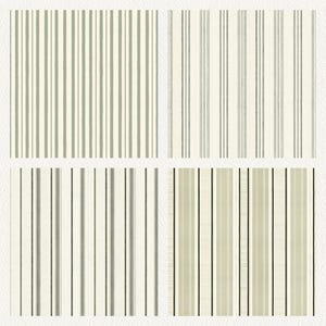 Sage Green Stripe Pattern Seamless Digital Papers - Printable Scrapbook ...