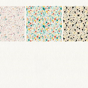 Terrazzo Pattern Seamless Digital Papers - Tile Patterns Printable ...
