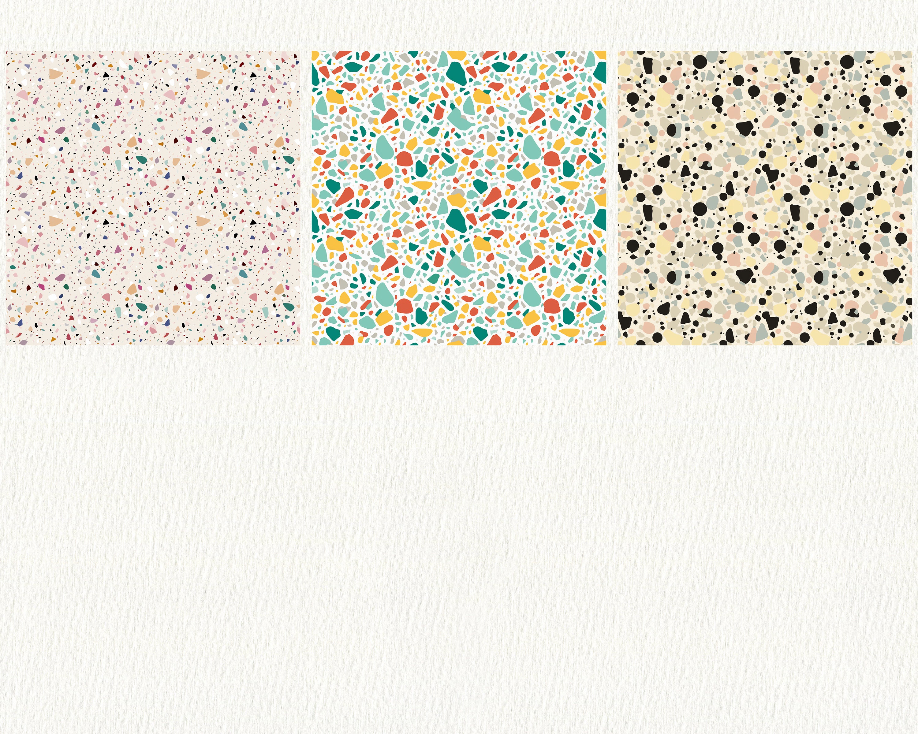 Terrazzo Pattern Seamless Digital Papers - Tile Patterns Printable ...