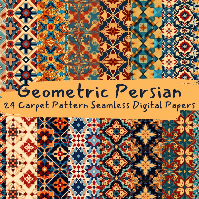 Persian Pattern - Etsy