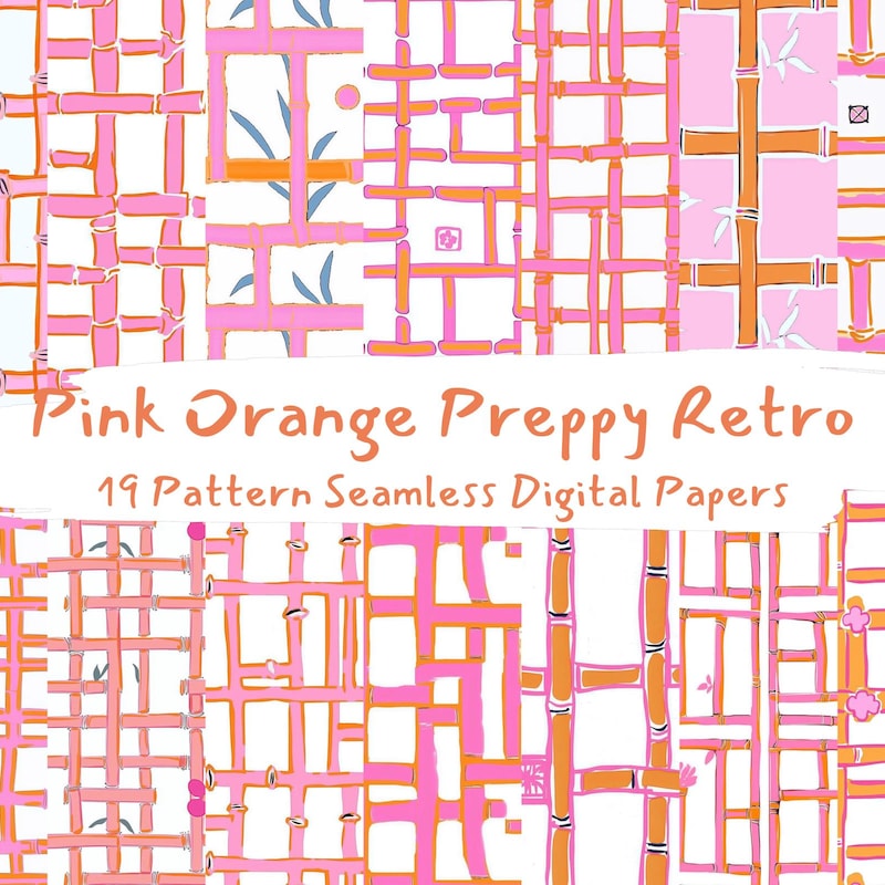 Preppy Papers - Etsy