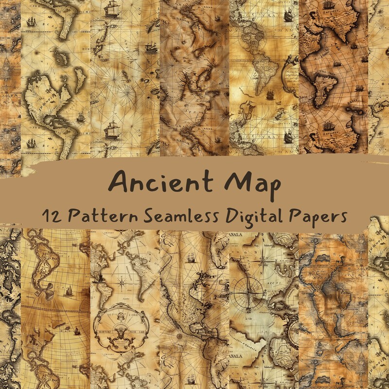 Ancient Maps - Etsy