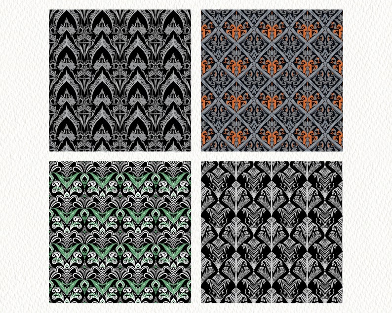 Maori Arrow Pattern Seamless Digital Papers Printable Scrapbook Paper ...