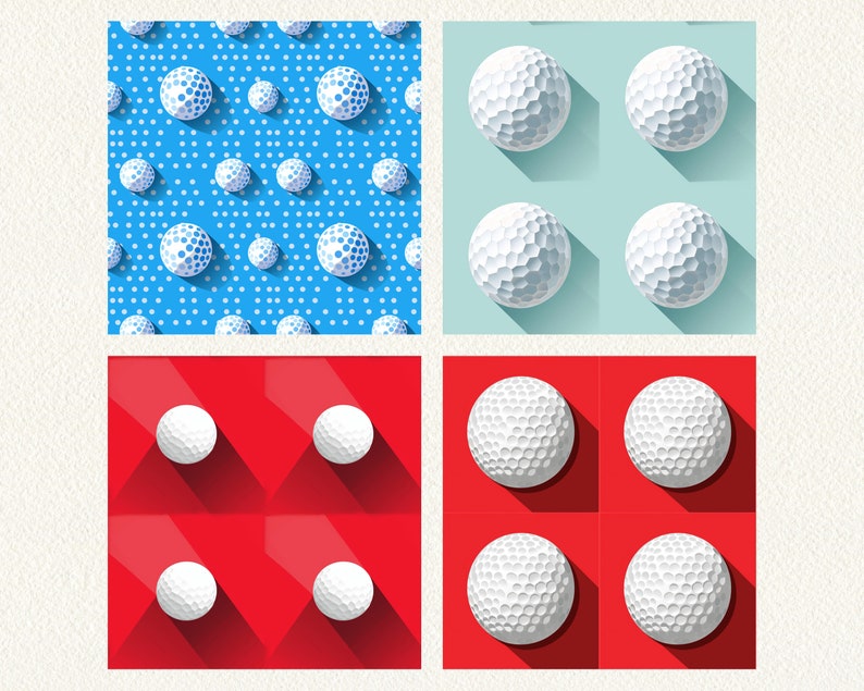 Golfball Pattern Seamless Digital Papers Tile Patterns Printable ...