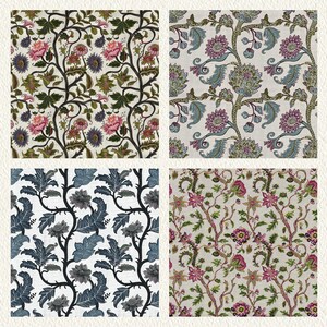 Sinhala Linen Pattern Seamless Digital Papers - Printable Scrapbook ...