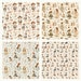 Beatrix Potter Girls Pattern Seamless Digital Papers - Printable ...