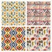 Ethnic Motifs Pattern Seamless Digital Papers - Printable Scrapbook ...