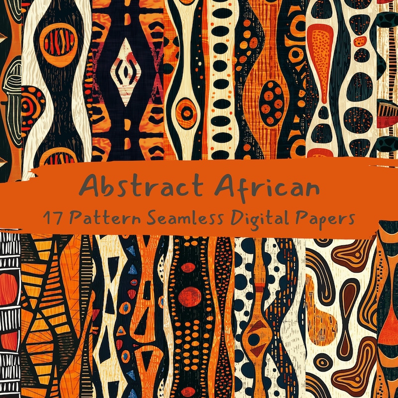 African Print Wallpaper - Etsy