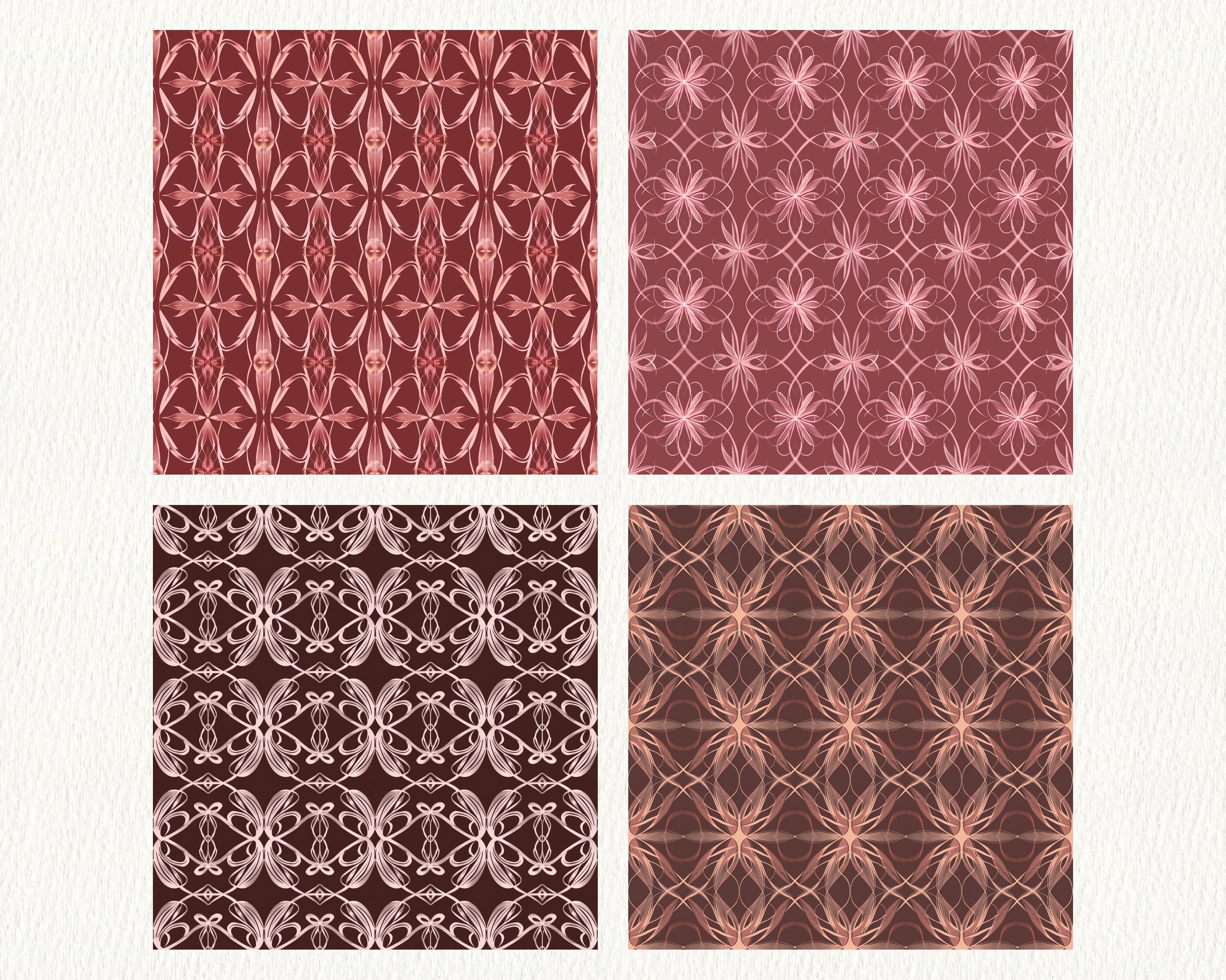 Pinstriping Pattern Seamless Digital Papers Printable Scrapbook Paper ...