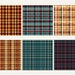 Scottish Tartan Pattern Seamless Digital Papers - Tile Patterns ...