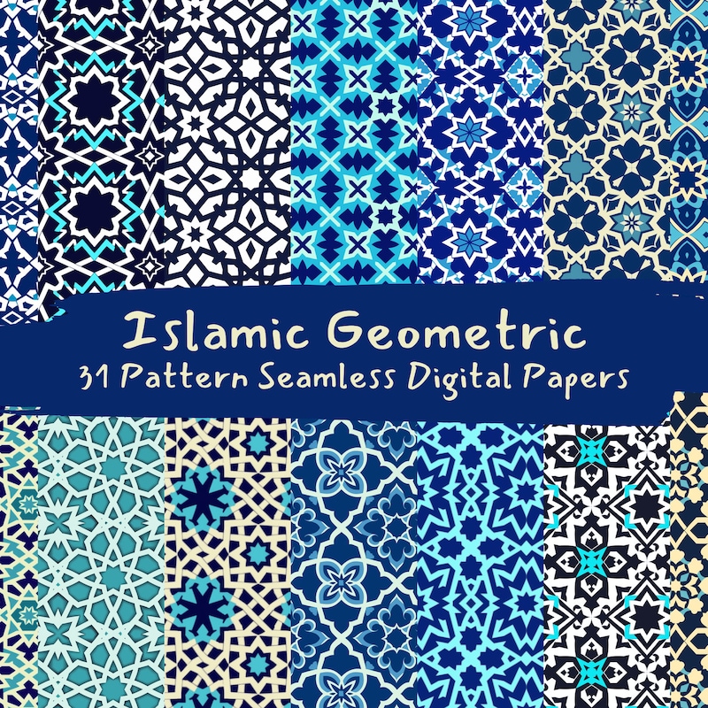 Islamic Geometric Patterns - Etsy