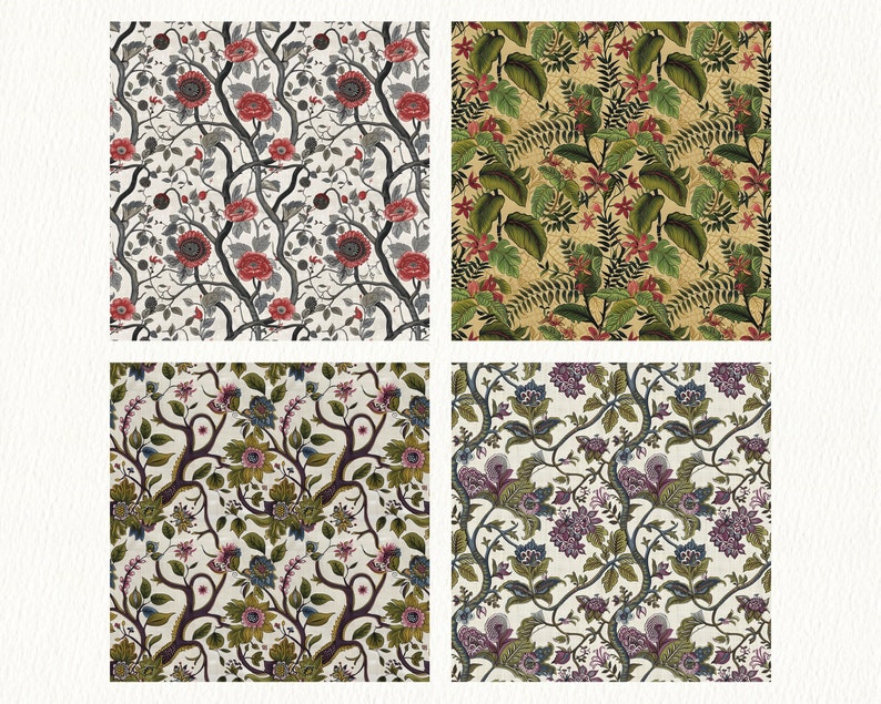 Sinhala Linen Pattern Seamless Digital Papers - Printable Scrapbook ...