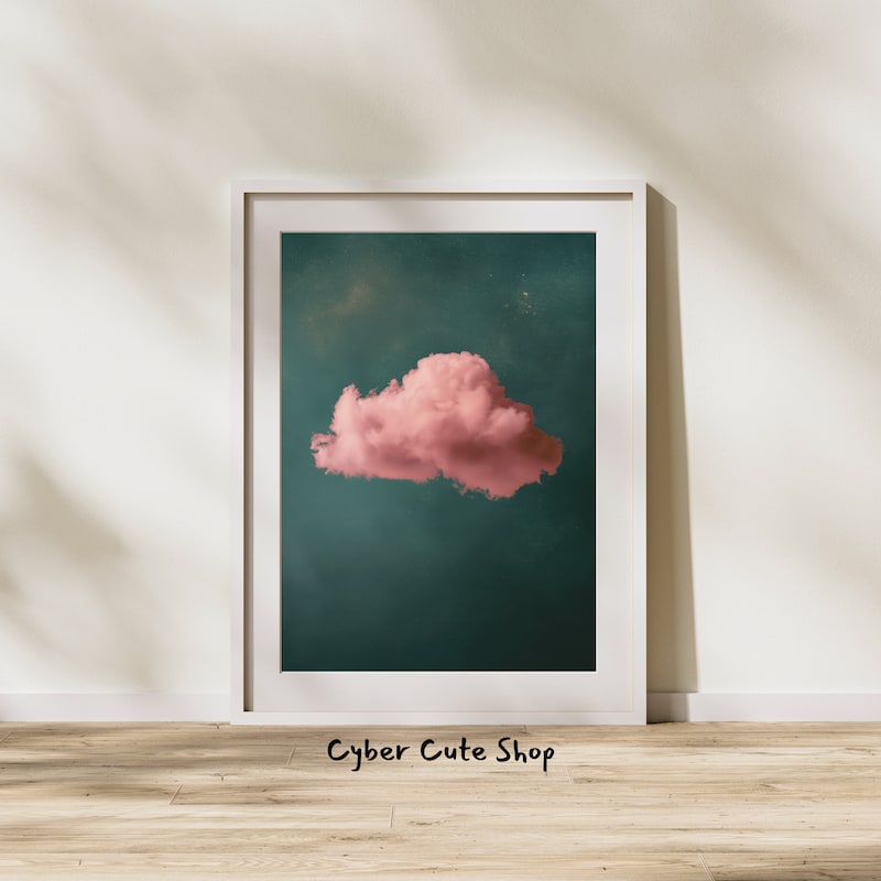 Abstract Clouds Wall Art - Etsy