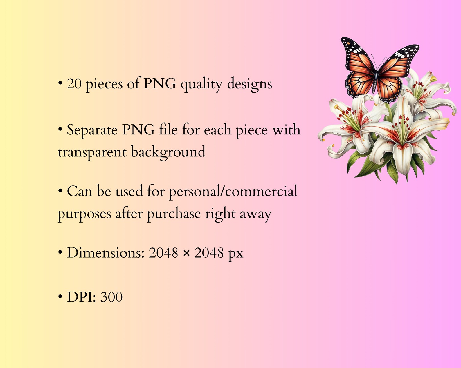 Life of Lily Digital Printable Clipart Bundle in PNG Format Transparent ...