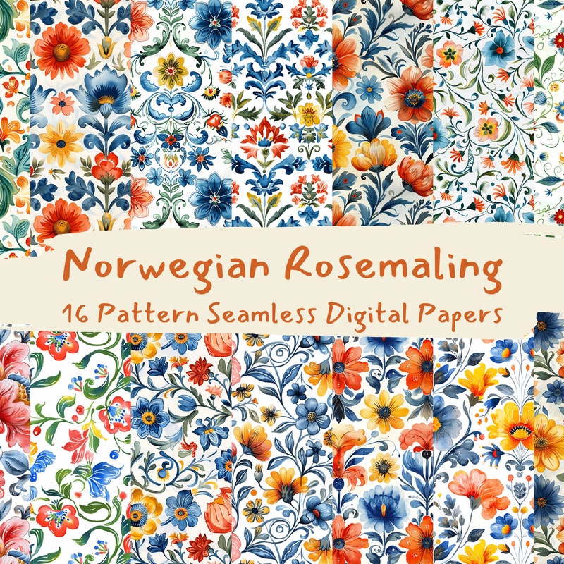 Norwegian Pattern - Etsy