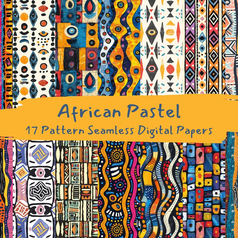African Print Paper - Etsy