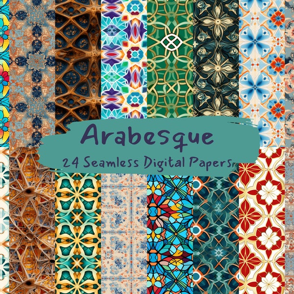 Arabesque Pattern - Etsy