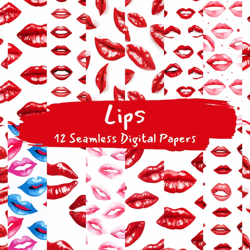 Paper Lips - Etsy