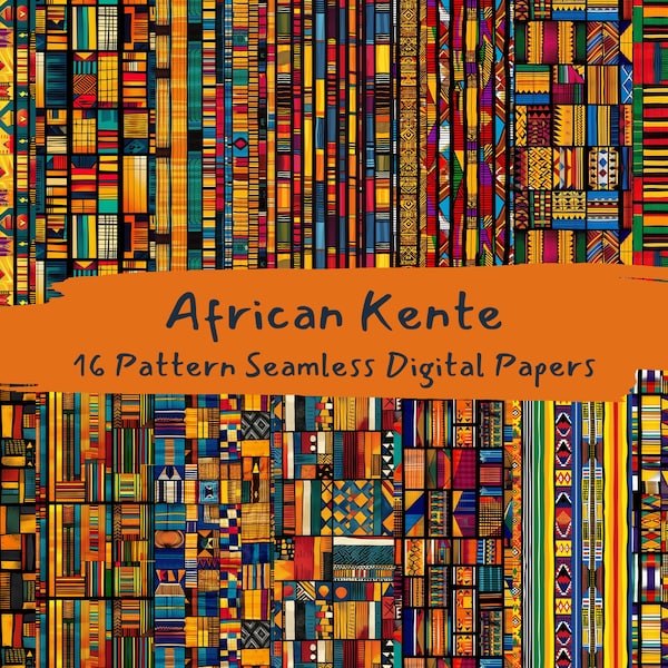 African Print Paper - Etsy