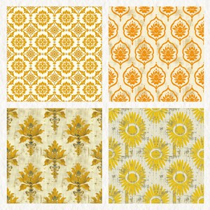 Balinese Motif Pattern Seamless Digital Papers - Tile Patterns ...