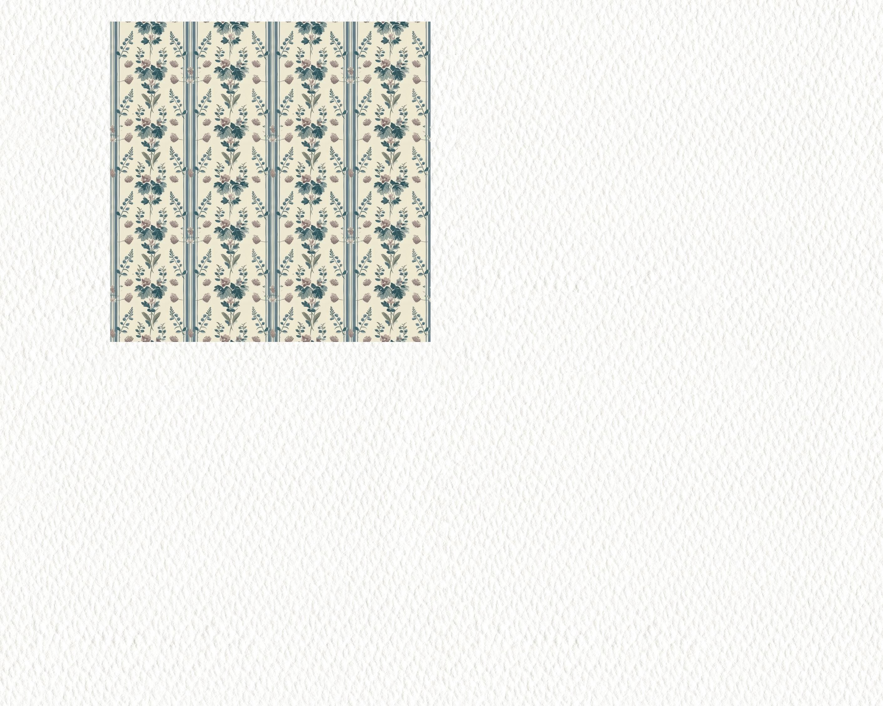 Bridgerton Wisteria Pattern Seamless Digital Papers - Printable ...