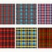 Scottish Tartan Pattern Seamless Digital Papers - Tile Patterns ...