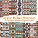 Indian Native American Pattern Seamless Digital Papers - Printable ...
