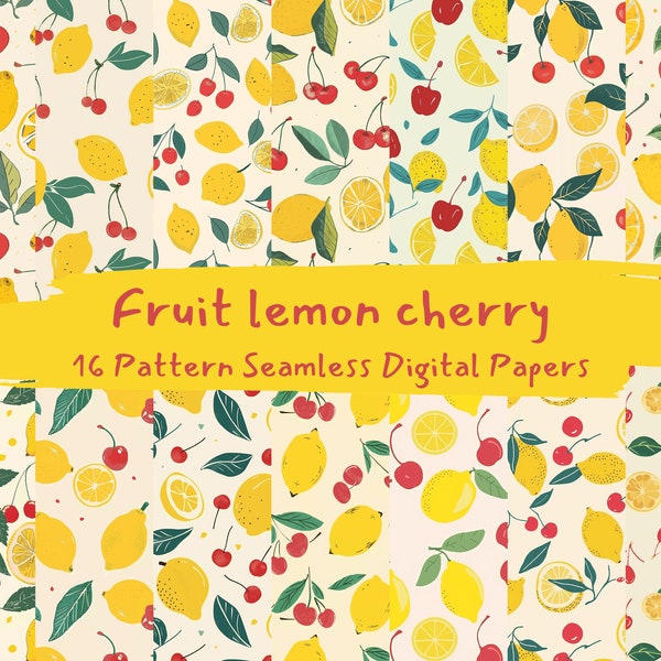 Lemon Cherry - Etsy