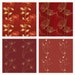 Chinese Line Flower Pattern Seamless Digital Papers - Printable ...