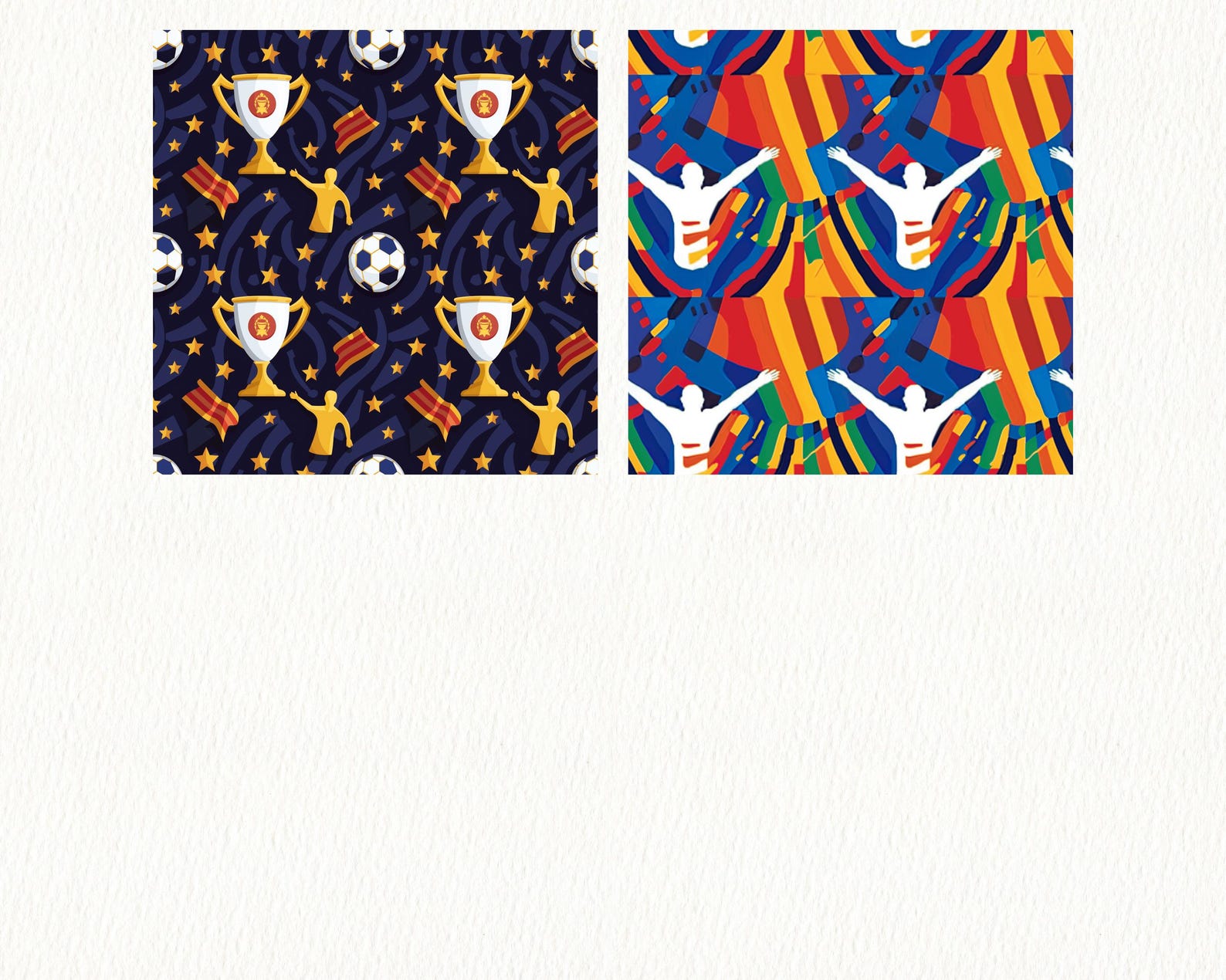 Champions League Pattern Seamless Digital Papers - Printable Scrapbook ...
