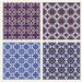Modern Turkish Tile Pattern Seamless Digital Papers - Printable ...