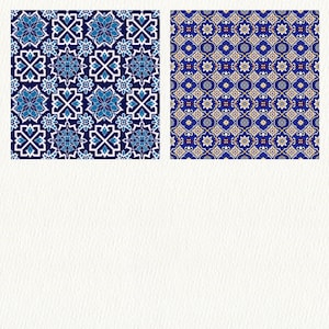 Uzbekistan Islamic Pattern Seamless Digital Papers - Printable ...