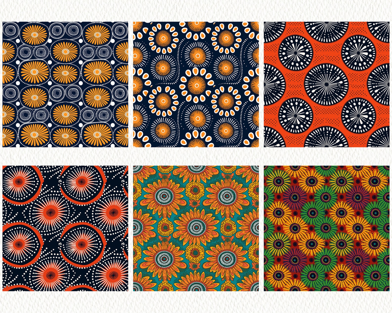 African Shweshwe Pattern Seamless Digital Papers - Etsy