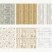 African Mudcloth Pattern Seamless Digital Papers - Tile Patterns ...